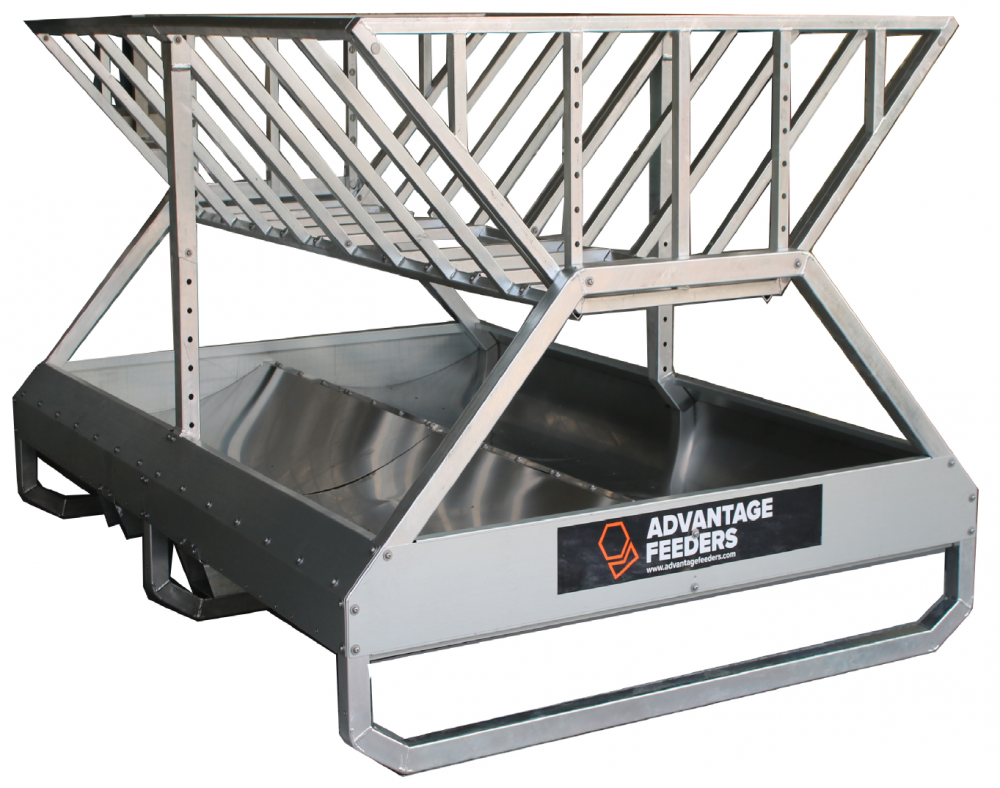 TRAY HAY FEEDER EXTENDED - Advantage Feeders